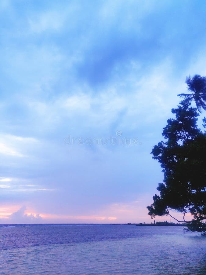 Wakatobi Sunrise Beach Island Indonesia Stock Image - Image of ...