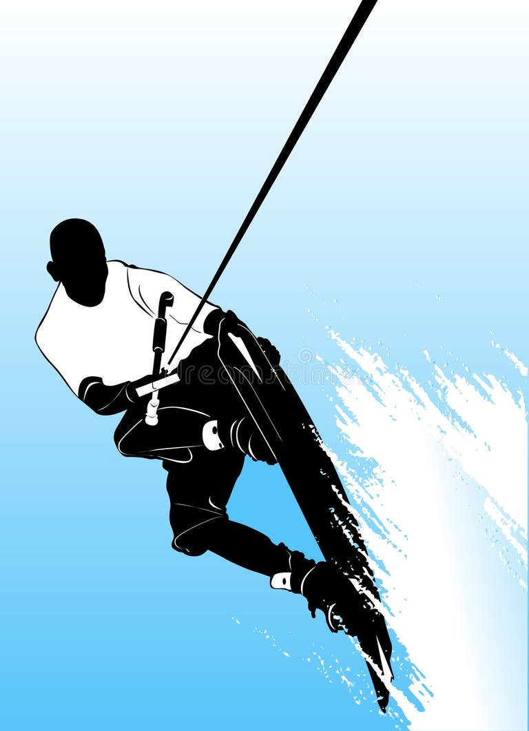 Wake Surf Stock Illustrations – 518 Wake Surf Stock Illustrations ...