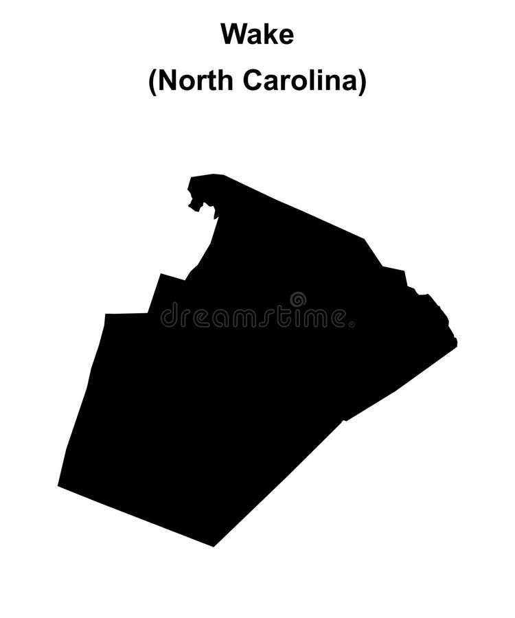 Wake outline map stock vector. Illustration of template - 361724119