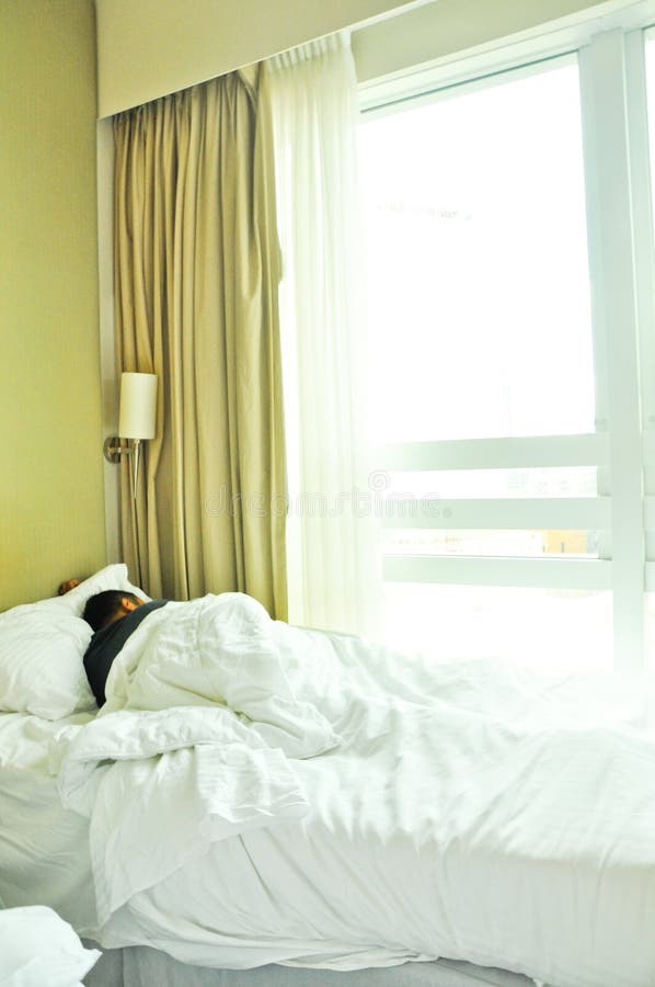 Wake Up stock image. Image of sleeping, blanket, window - 17264885