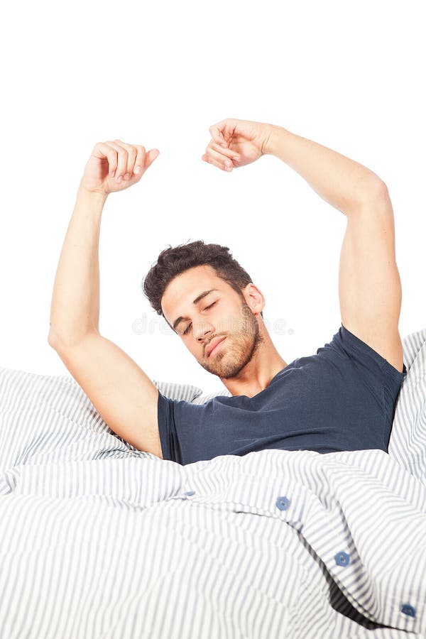 Wake up stock photo. Image of attractive, young, adult - 25923296