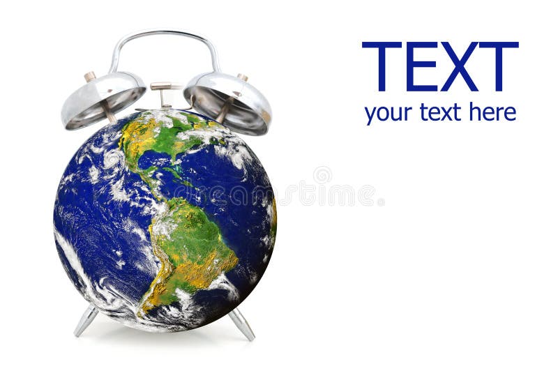 Wake-up call for the earth stock photo. Image of donate - 11177268