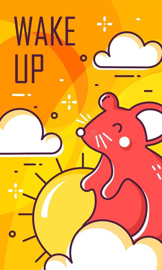 Sun Wake Up Stock Illustrations – 264 Sun Wake Up Stock Illustrations ...