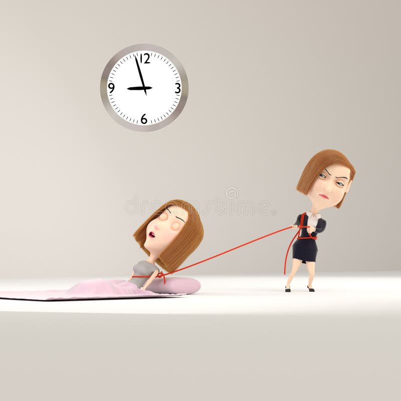 Wake up. stock illustration. Illustration of abstract - 51320530