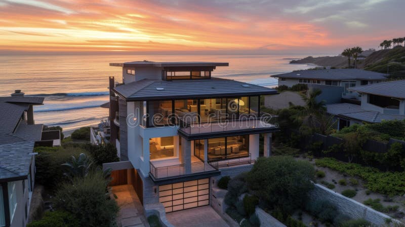 Wake Up To Stunning Ocean Views from this Elegant Beachfront Home ...