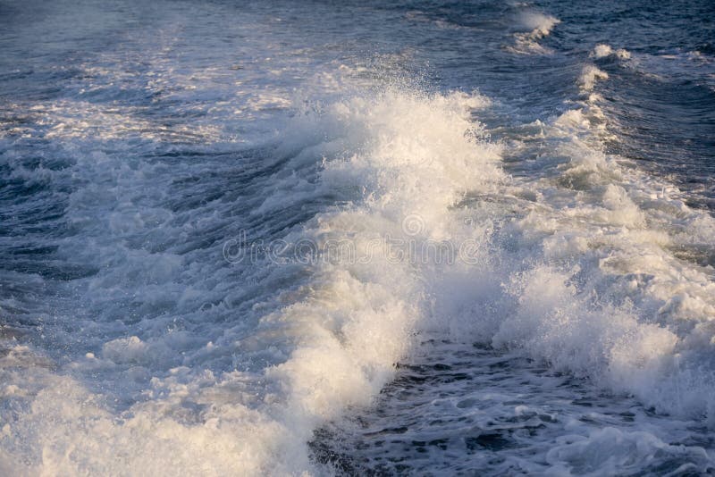 Wake on the Water stock photo. Image of choppy, waves - 14378062