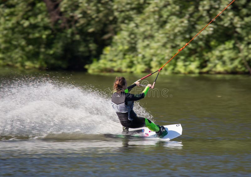 Wakeboard editorial image. Image of water, pekhorka, wakeboard - 61896595
