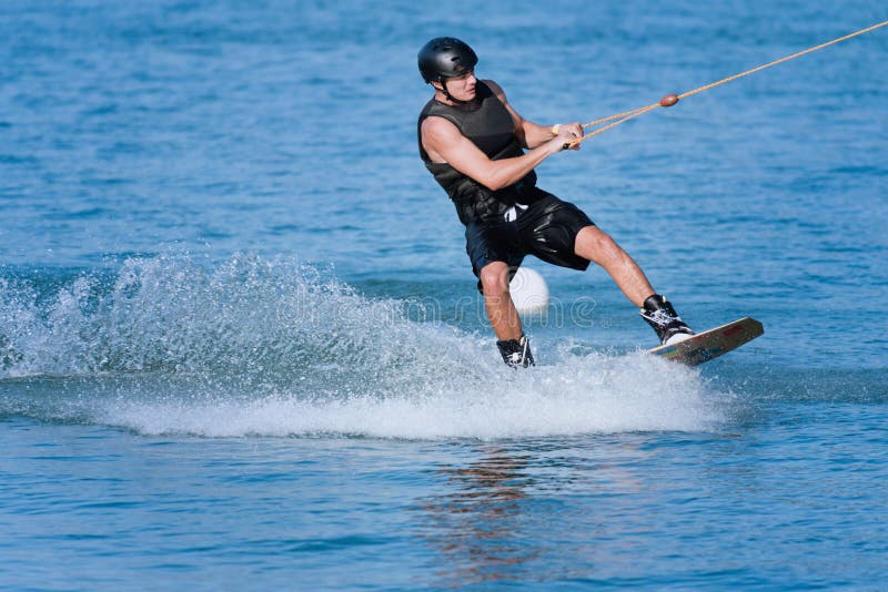 Wakeboarder stock image. Image of people, board, male - 218428951