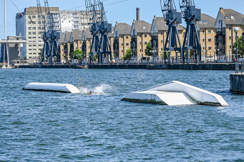 London Royal Docks Water-sports Centre, London Stock Image - Image of ...