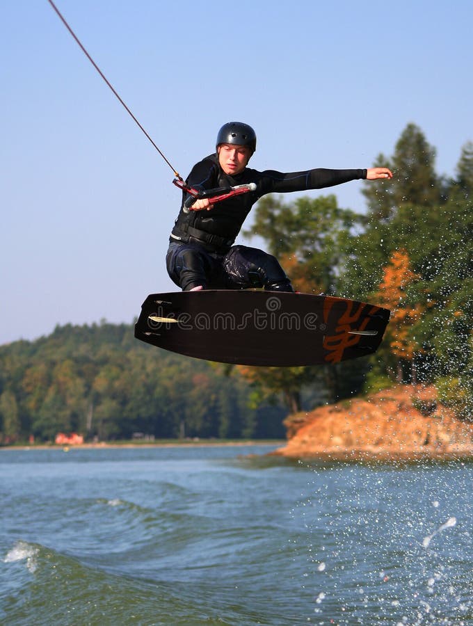 Wakeboarding stock image. Image of surfing, summer, extreme - 7938963