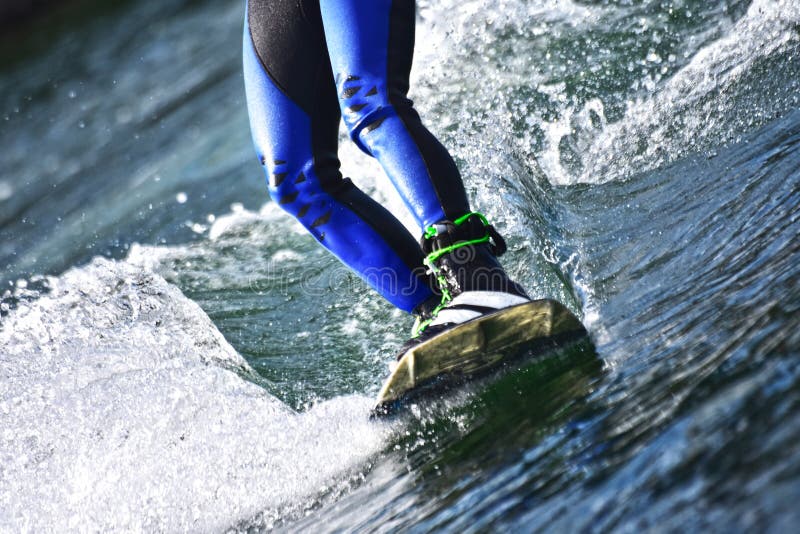 Wakeboarding As Extreme and Fun Sport Stock Photo - Image of extreme ...
