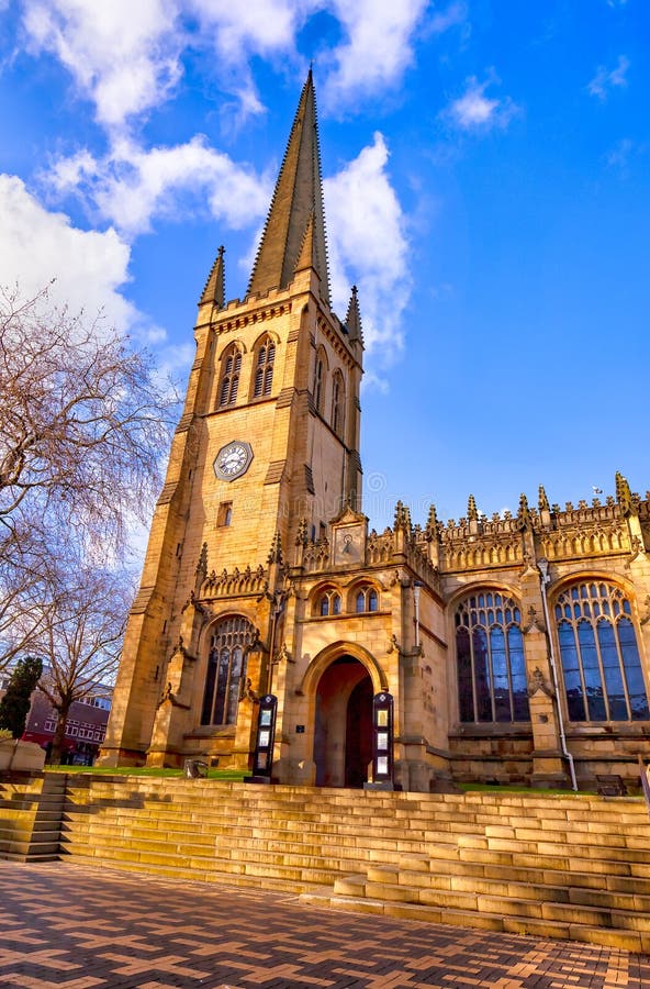 Wakefield Cathedral.Great Britain. Stock Photo - Image of religion ...