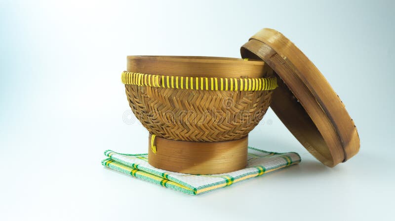 Wakul, Bakul Nasi, Rice Basket from Bamboo Leaf Stock Photo - Image of ...