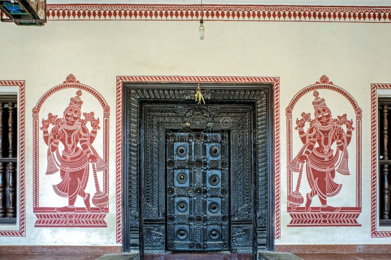 Wal Painting Udupi Sri Krishna Temple Complex Udupi Editorial Image ...