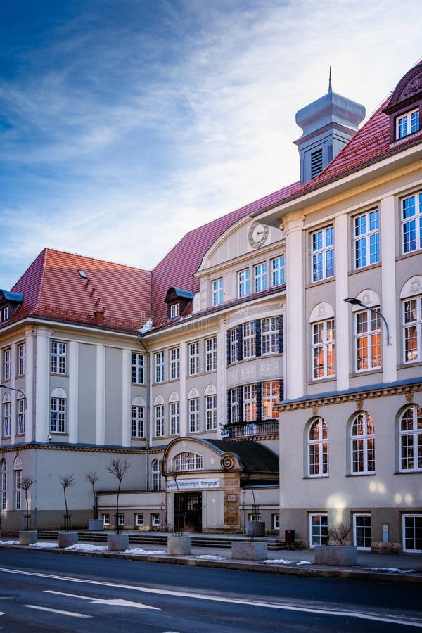 The Building of the Polytechnic School Complex in Walbrzych, Poland in ...