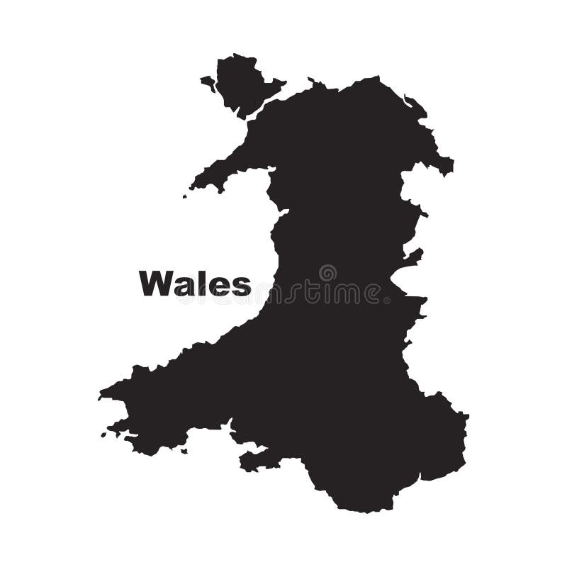 Wales map icon stock vector. Illustration of travel - 293186260