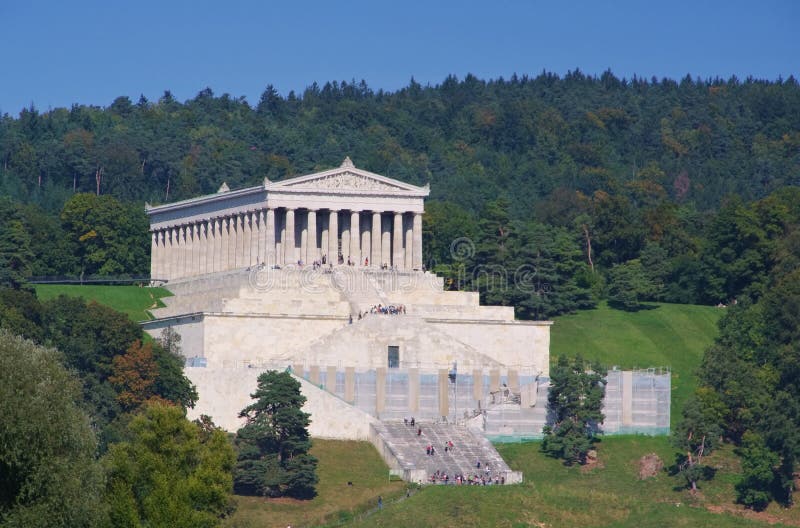Walhalla stock image. Image of monument, columns, history - 34892655