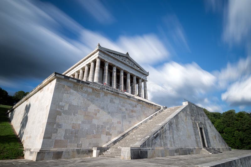 Walhalla-Denkmal, Deutschland Redaktionelles Stockbild - Bild von ...