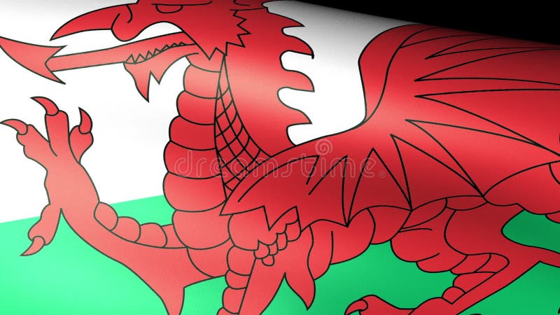 Walia flaga zdjęcie wideo. Video złożonej z patriotyzm - 35684681