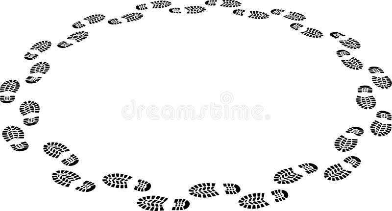 Walk around stock vector. Illustration of depart, step - 38955792