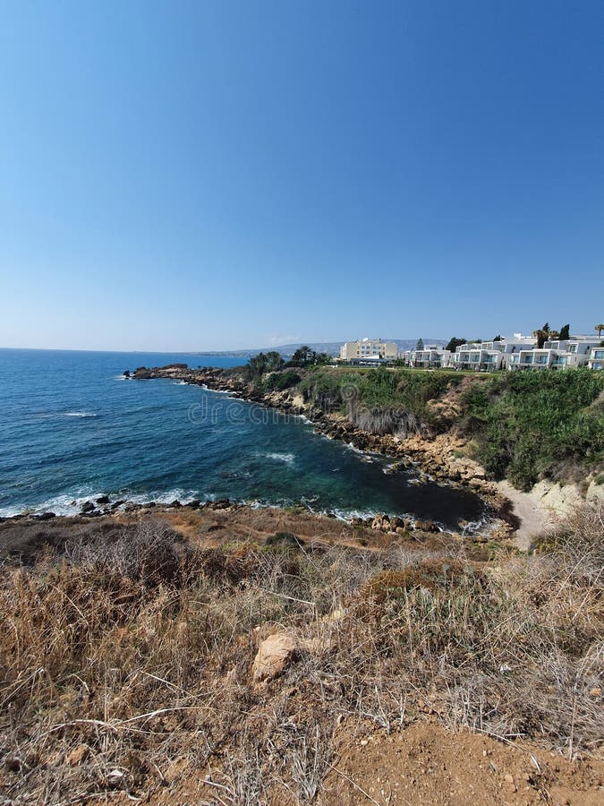 Walk Around Paphos in Cyprus Stock Photo - Image of water, shore: 227355380