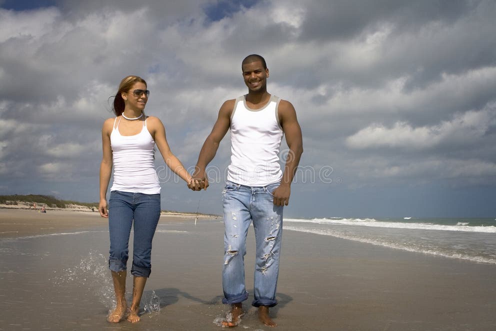 Walk on a beach stock image. Image of florida, sand, ocean - 4492379