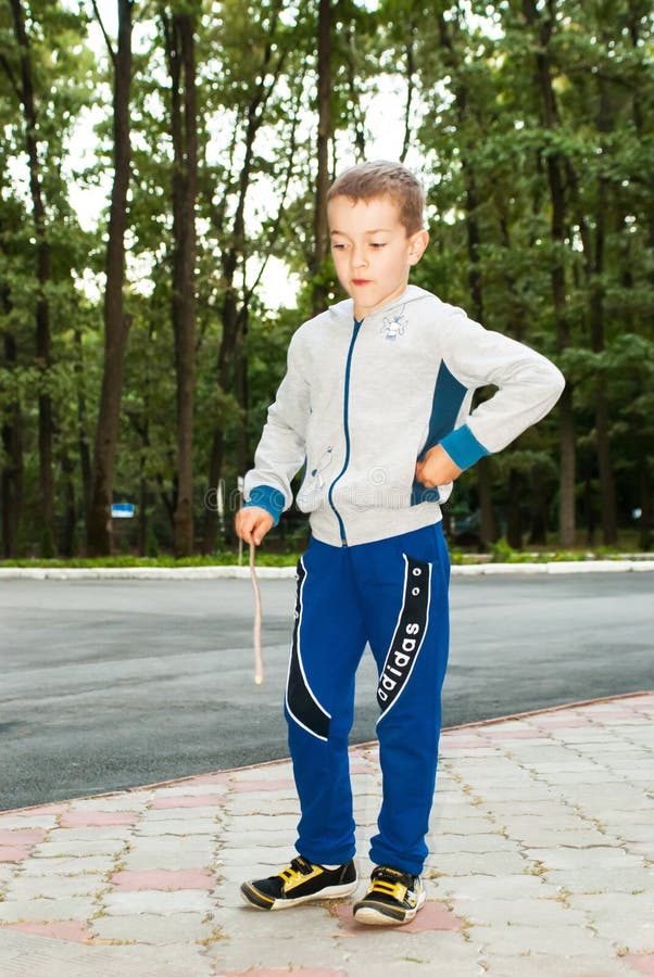 Walk boy stock image. Image of boys, white, playing, year - 64953315