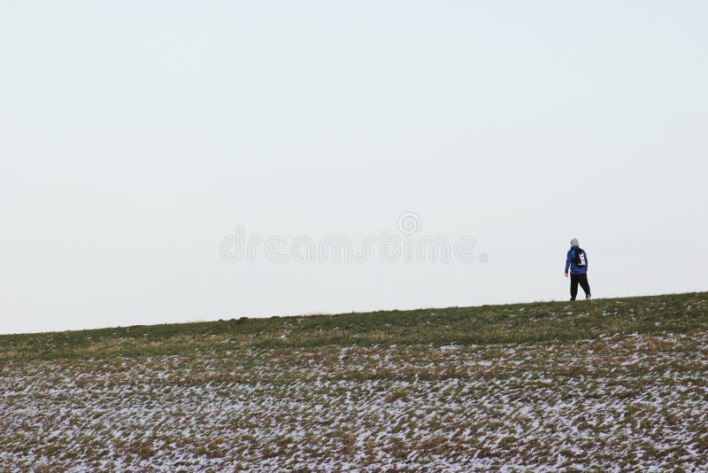 A walk in cold weather stock image. Image of national - 49349367