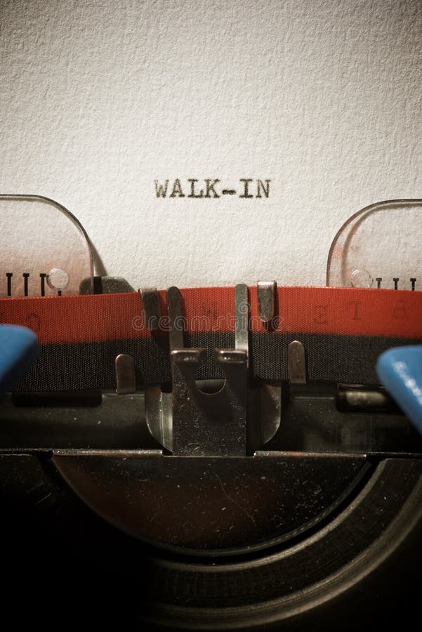 Walk-in concept view stock photo. Image of vintage, view - 270757528