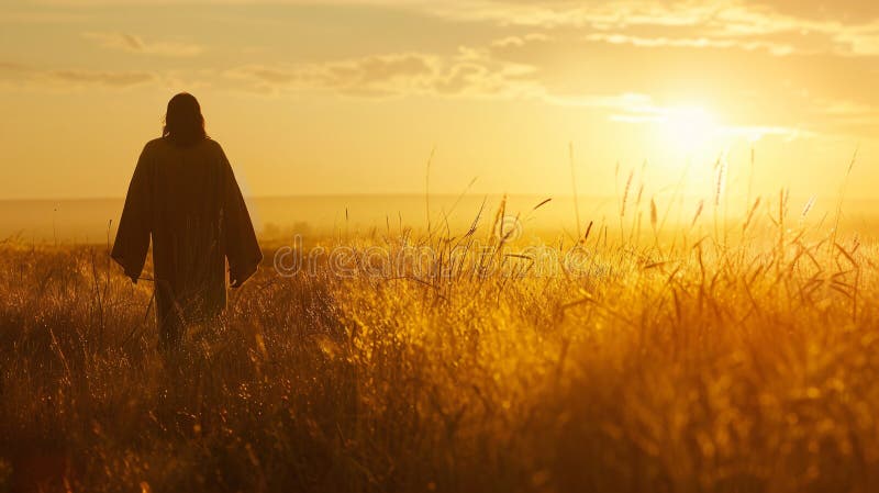 A Walk on Earth for the Divine Stock Image - Image of grace, spirit ...