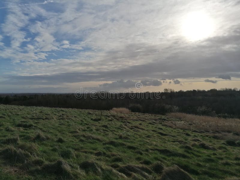 Walk in field stock photo. Image of field, outdoors - 173451474