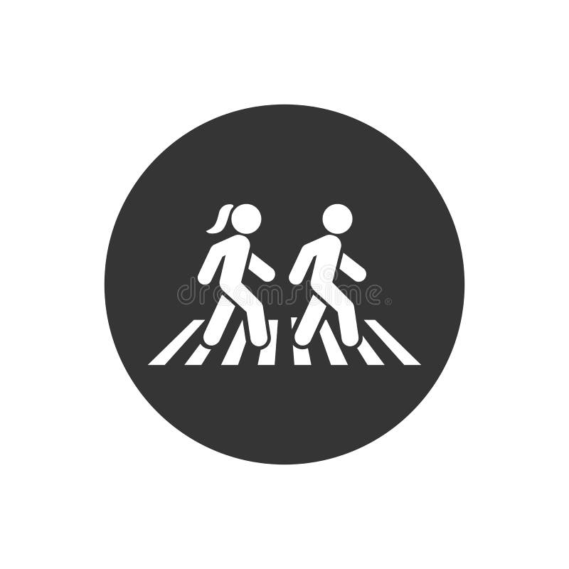 Walk Icon Symbol Logo Template. Vector Flat Style Stock Vector ...