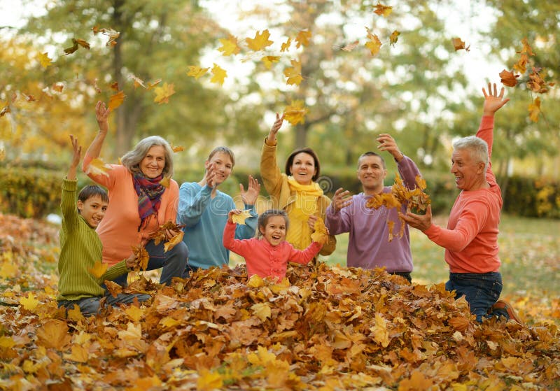 Walk a large family stock photo. Image of comfort, face - 45779400