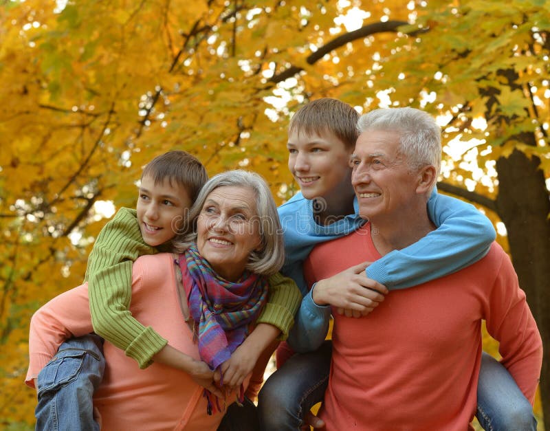 Walk a large family stock photo. Image of beautiful, couple - 45779432