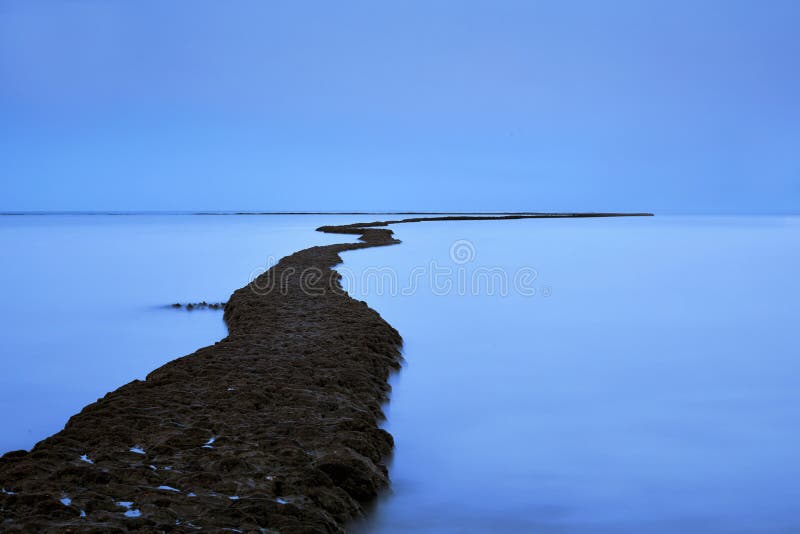 Walk of life at sunset stock photo. Image of spain, pastel - 143904738
