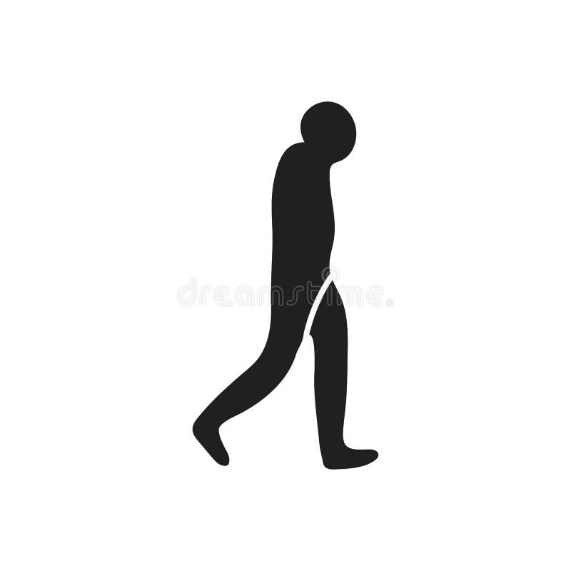 Walk logo vector stock vector. Illustration of human - 234966223