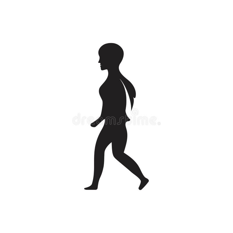 Walk logo vector stock vector. Illustration of love - 234966234