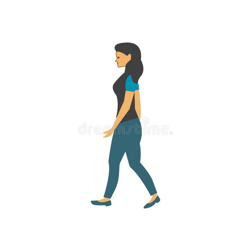 Walk logo vector stock vector. Illustration of love - 234966245