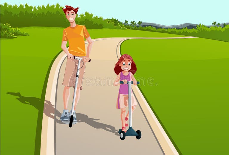 Walk Park Spring Stock Illustrations – 10,867 Walk Park Spring Stock ...