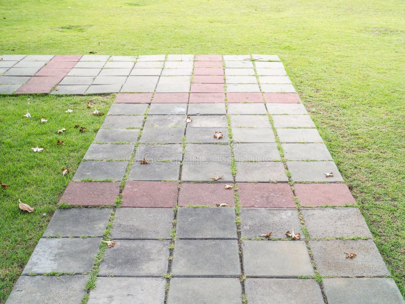 Walk Path stock image. Image of grass, stone, shape, pattern - 58776963
