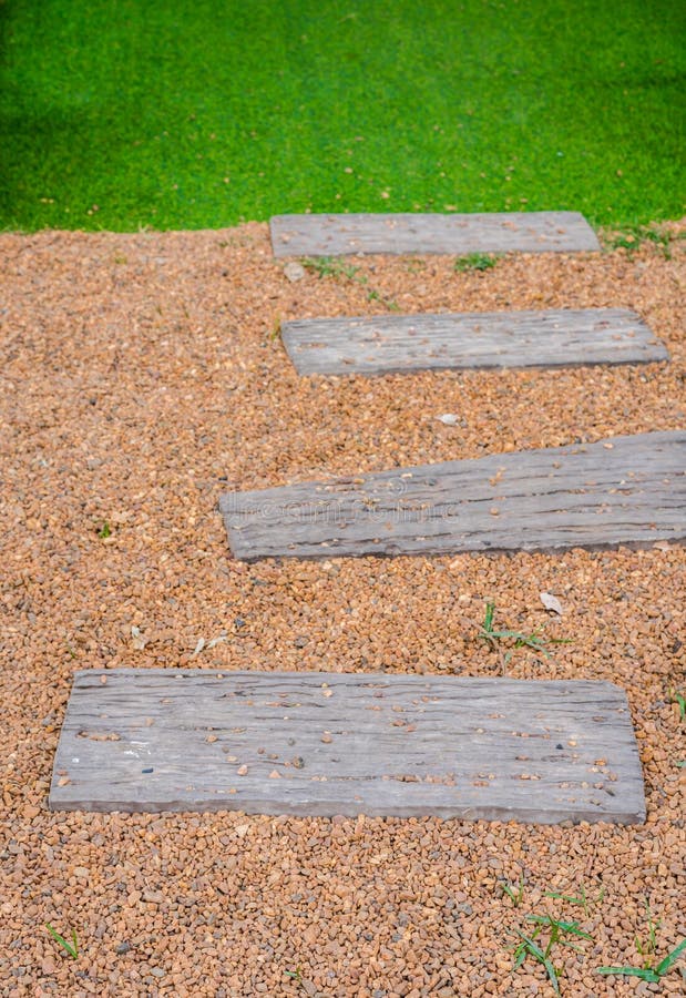 .the Walk Path in the Park with Green Grass Stock Image - Image of road ...