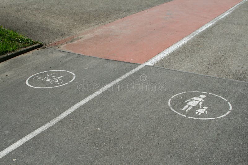 Walk or Ride? stock image. Image of pavement, bicycle - 22471493