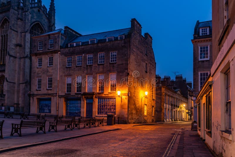 Walk Round Bath Historic City Centre , Editorial Photography - Image of ...