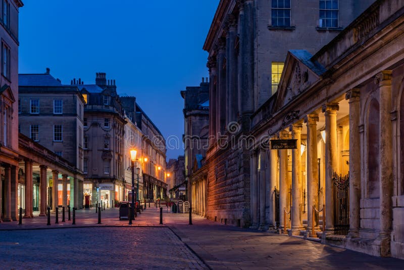 Walk Round Bath Historic City Centre Editorial Image - Image of centre ...