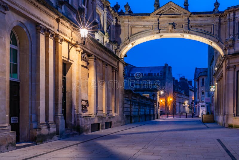 Walk Round Bath Historic City Centre , Editorial Photo - Image of ...