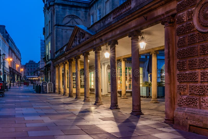 Walk Round Bath Historic City Centre Editorial Photography - Image of ...