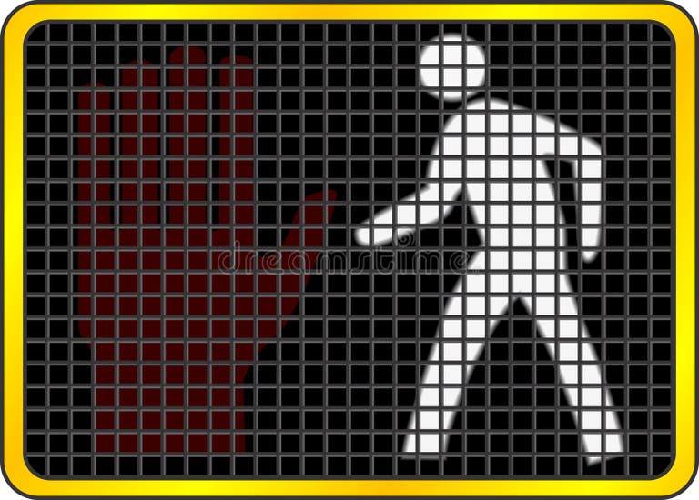 Walk Sign Stock Illustrations – 55,197 Walk Sign Stock Illustrations ...