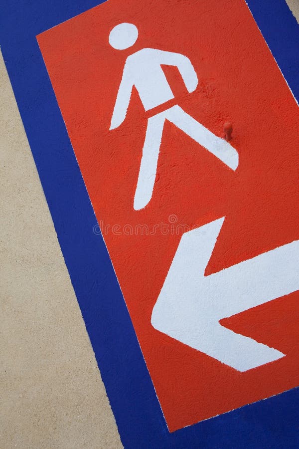 Walk sign stock photo. Image of sign, pictogram, people - 49634844