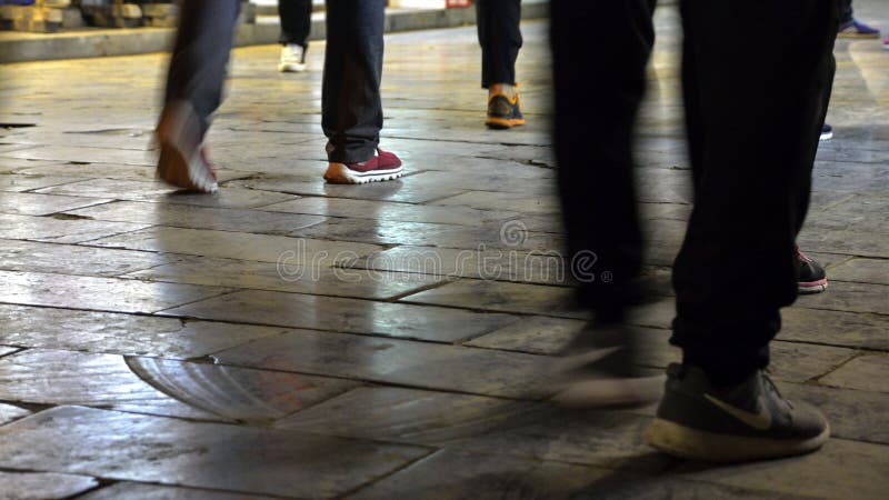 Walk, step feature stock photo. Image of footsteps, steps - 77846754