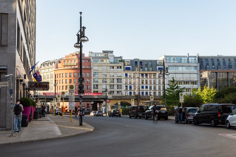 Walk in the Streets of the Berlin Editorial Photo - Image of ...